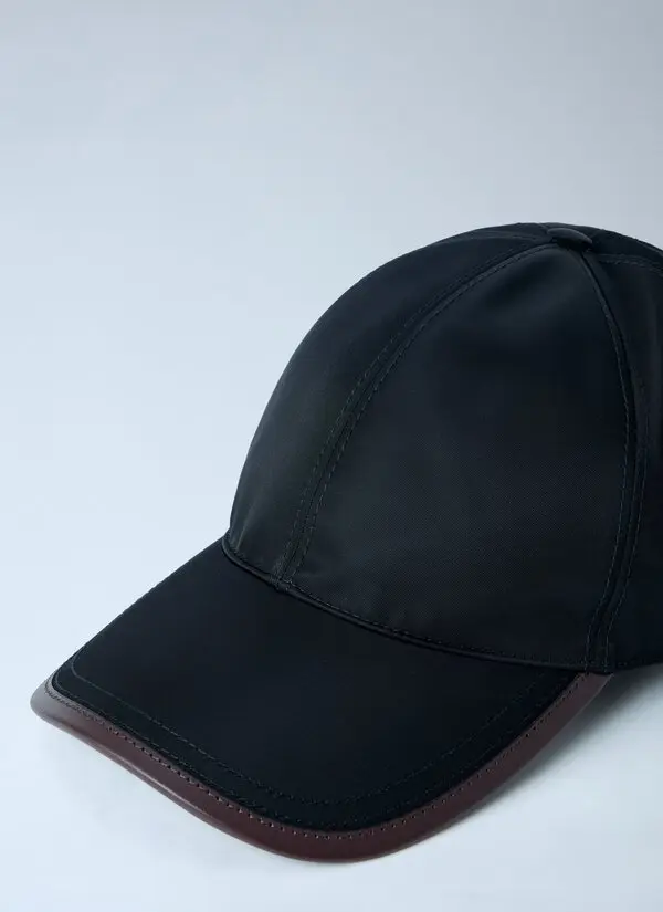 Prada Speedrock Re-nylon Cap - Black