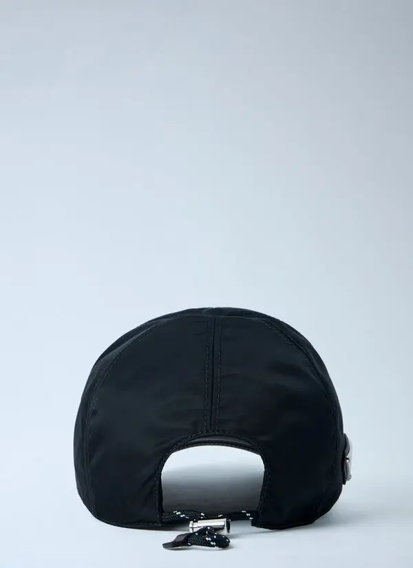 Prada Speedrock Re-nylon Cap - Black