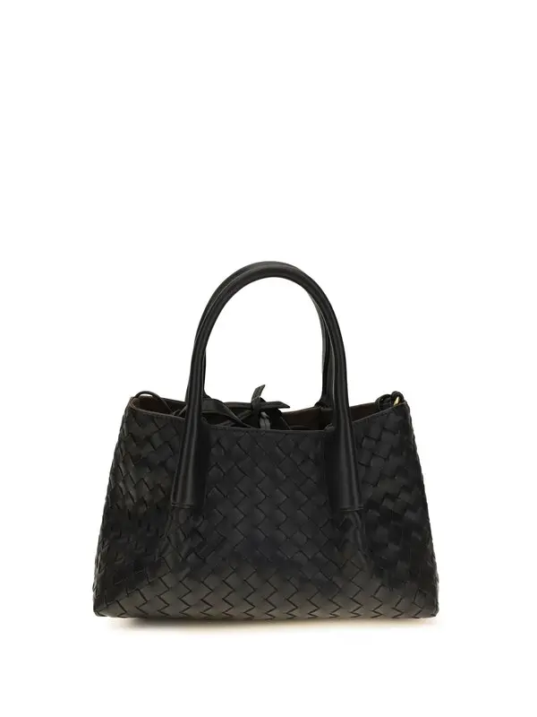 Bottega Veneta Pinacoteca Small Handbag - Black