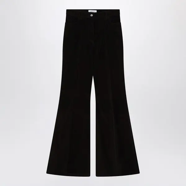 FERRAGAMO Flared Trousers - Brown