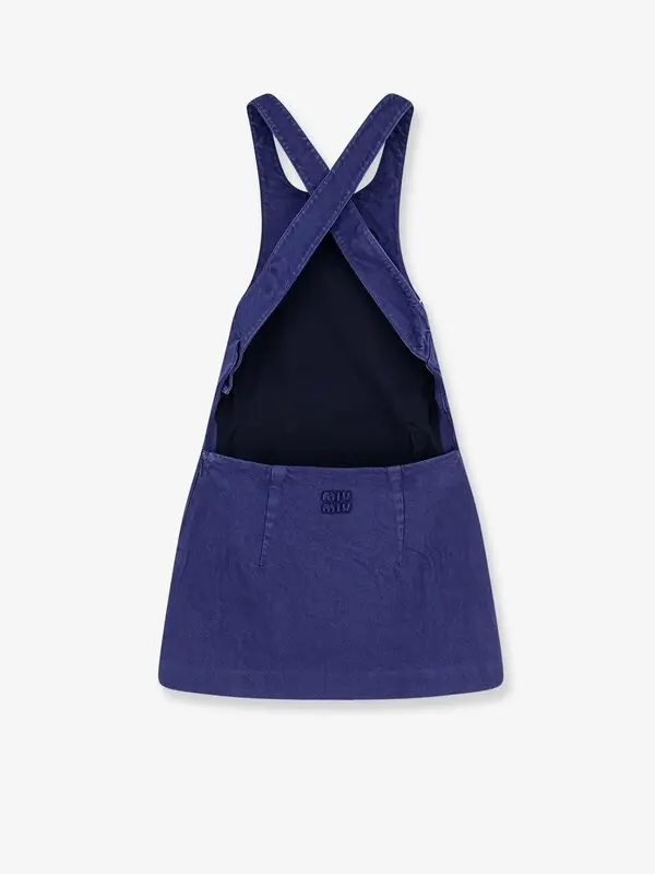Miu Miu Mini Denim Dress