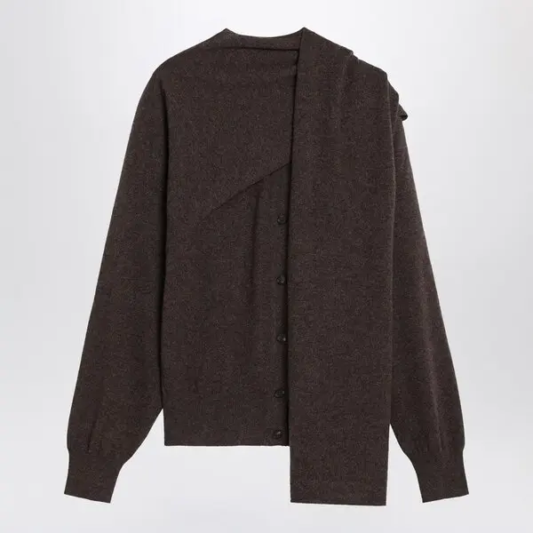 FERRAGAMO Clay Melange Cashmere Cardigan - Multicolor