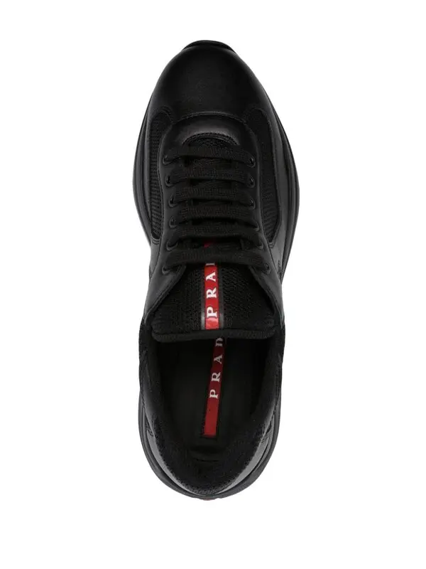 Prada America's Cup Leather Sneakers