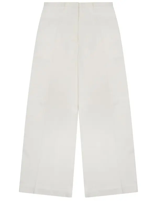 Alberta Ferretti Viscose Twill Trousers