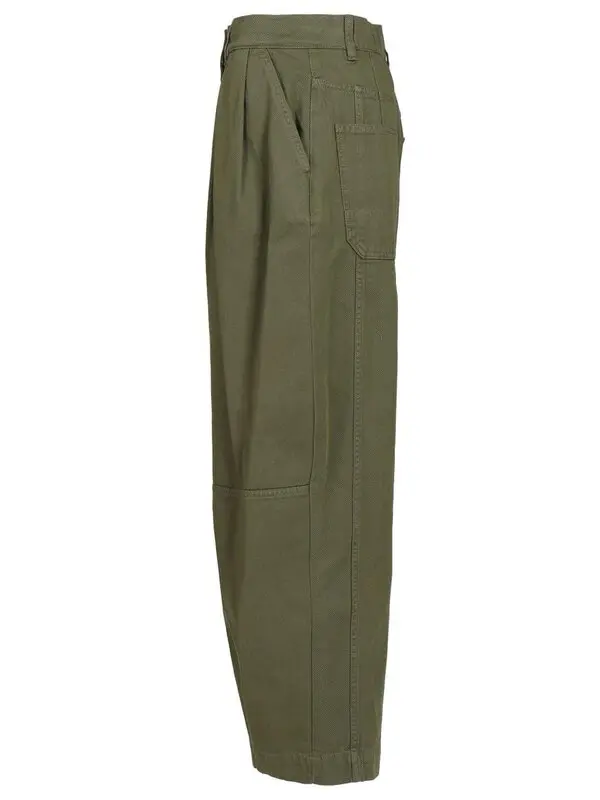Max Mara Wide Leg Trousers - Green