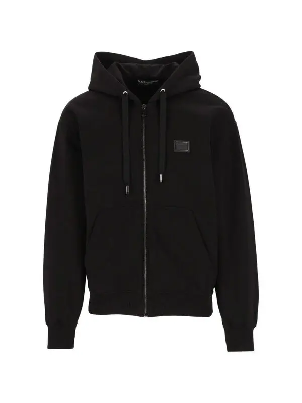 Dolce & Gabbana Cotton Zip-up Hoodie