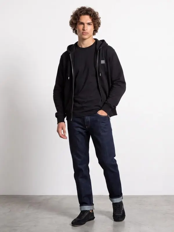 Dolce & Gabbana Cotton Zip-up Hoodie