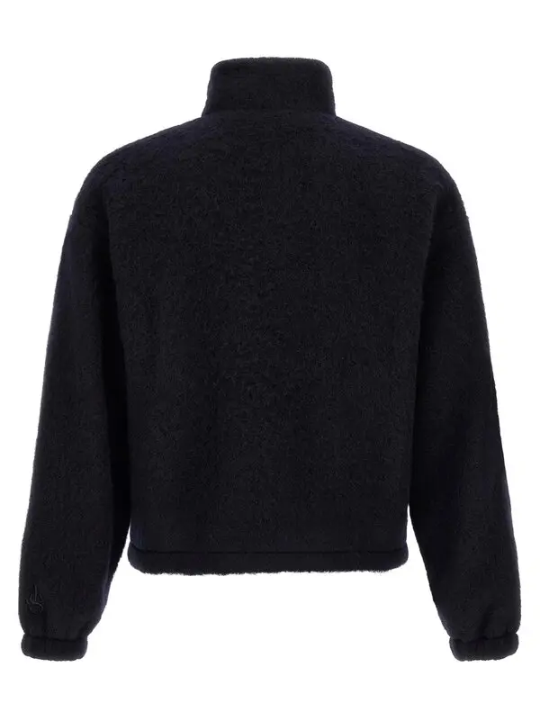 JIL SANDER Zipped Sweatshirt - Blue