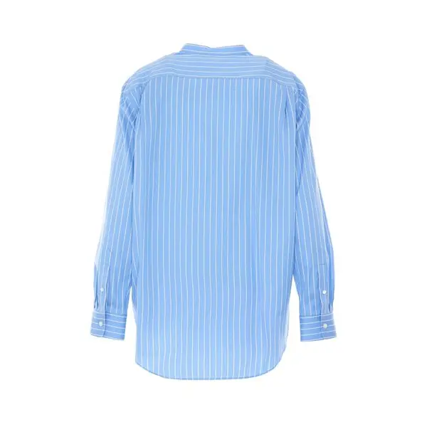Auralee Striped Shirt - Blue
