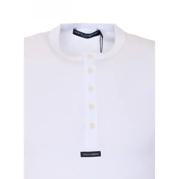 Dolce & Gabbana Logo Henley Shirt