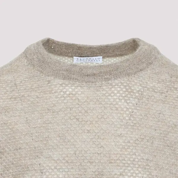 Brunello Cucinelli Sweater Soft Net Pullover