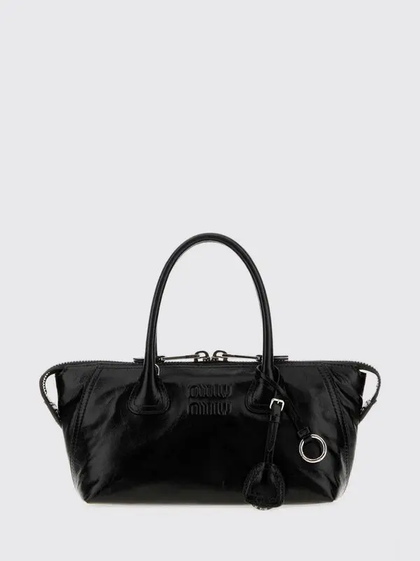 Miu Miu Calf Leather Handbag - Black