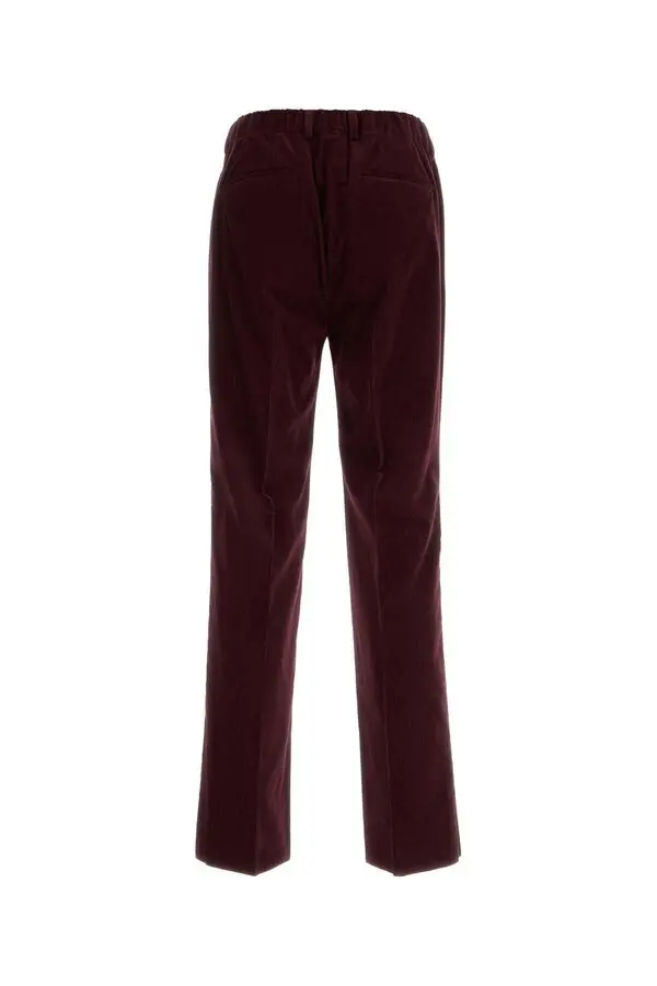 Fendi Burgundy Corduroy Pant