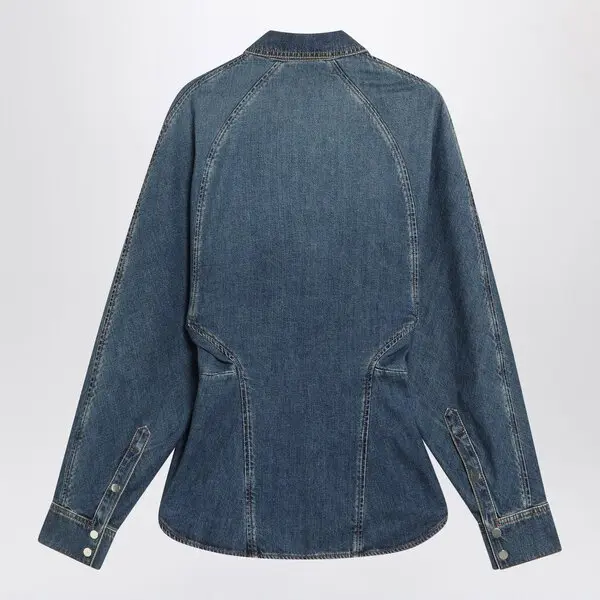 Alaïa Rounded Denim Shirt