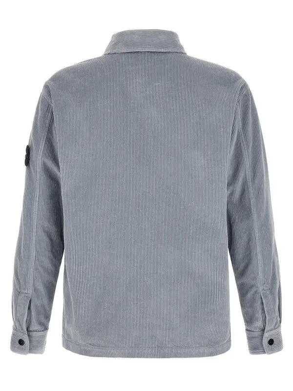 Stone Island 1200016' Overshirt - Gray