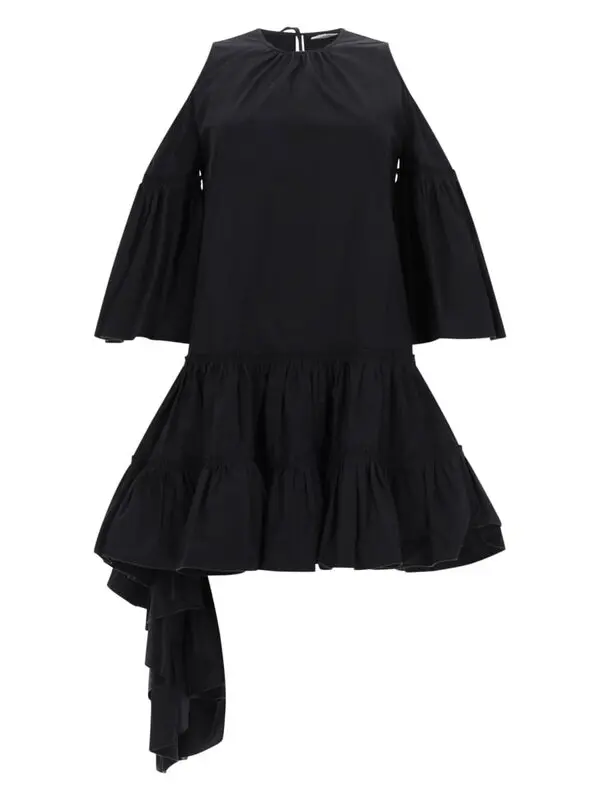 JW Anderson Dress With Ruffles - Black