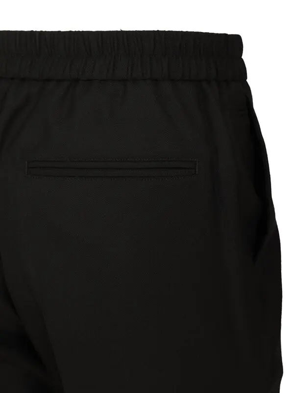 Paul Smith Elasticated Waist Trousers - Black