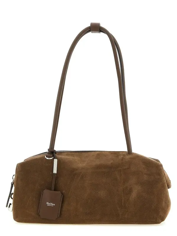 Max Mara Suede Top Case - Brown