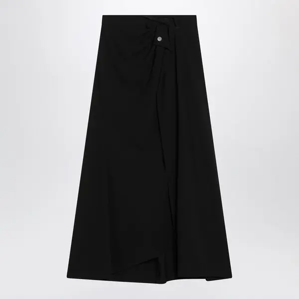 Balenciaga Draped Skirt In Crãªpe