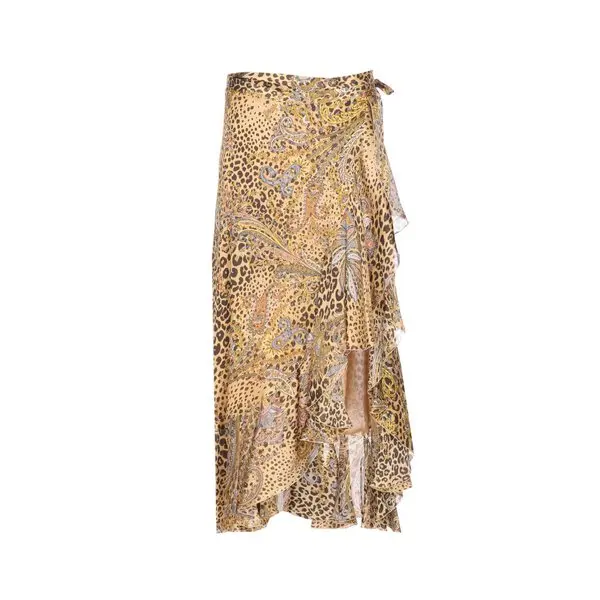 Etro Long Printed Skirt