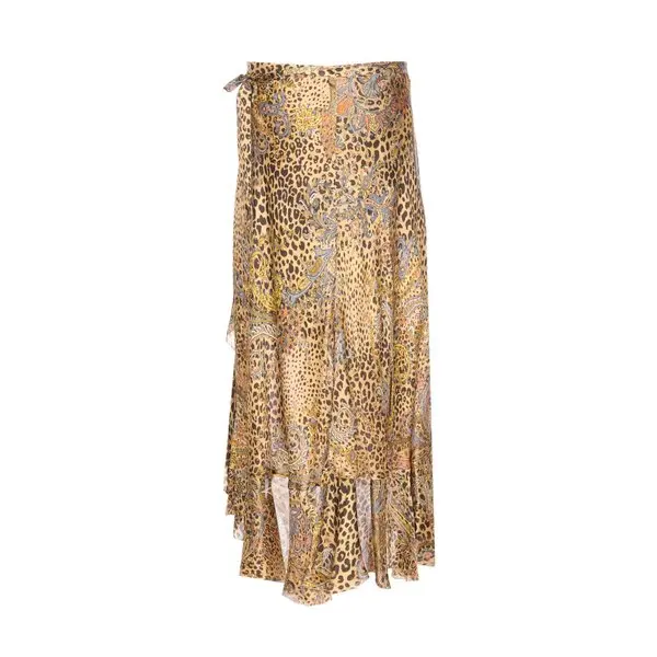 Etro Long Printed Skirt