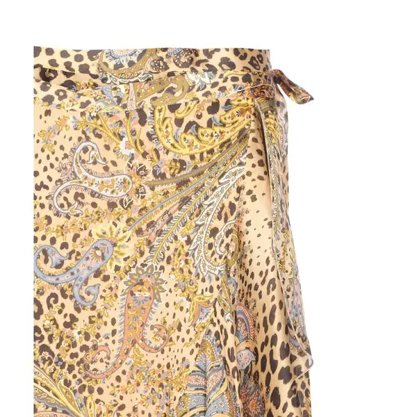 Etro Long Printed Skirt