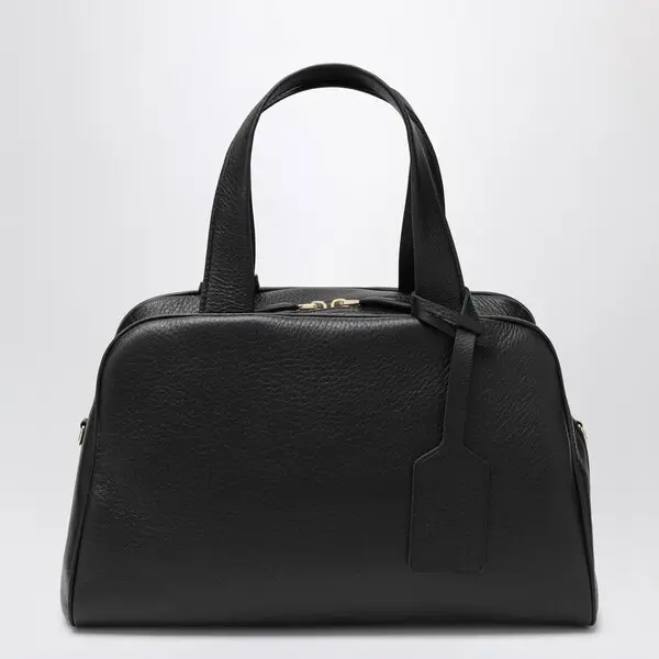 Prada Leather Satchel Bag - Black