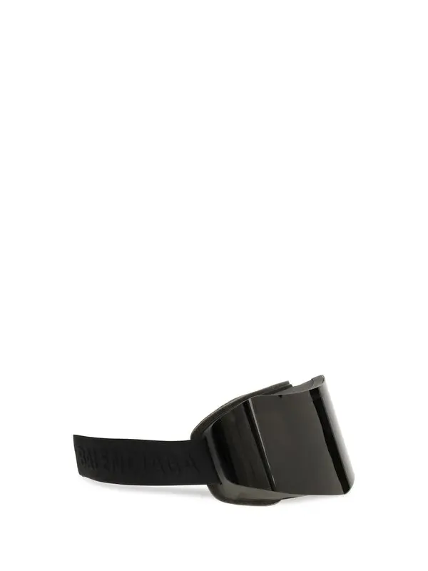 Balenciaga Mirrored Ski Mask Sunglasses