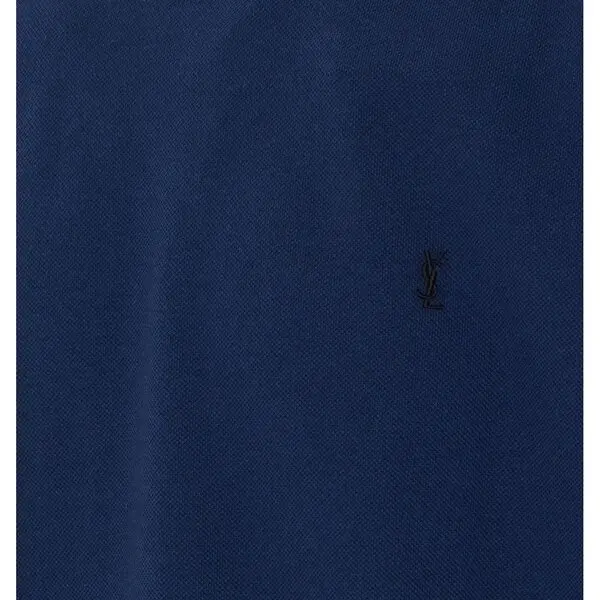 Saint Laurent Piquet Cassandre Oversize T-shirt