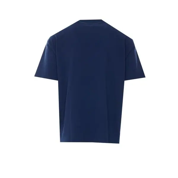 Saint Laurent Piquet Cassandre Oversize T-shirt - Blue