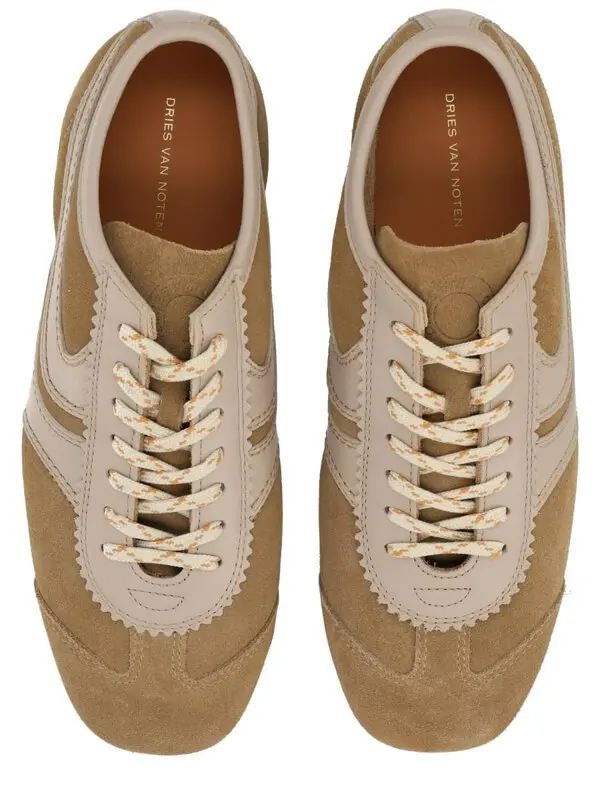 Dries Van Noten Suede Sneakers