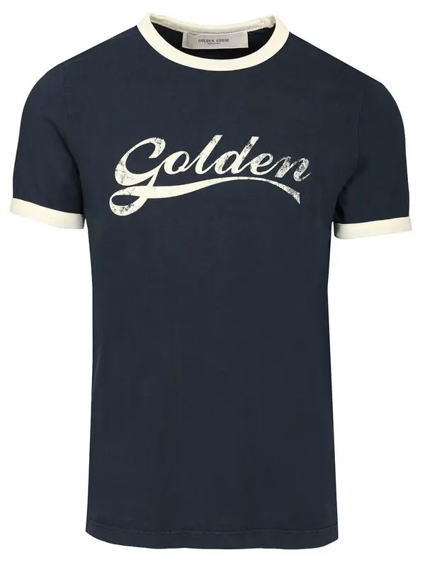 GOLDEN GOOSE Journey T-shirt - Blue