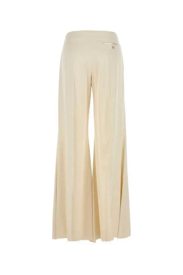 Alexander McQueen Satin Wide-leg Pant