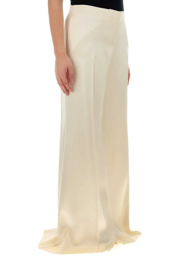 Alexander McQueen Satin Wide-leg Pant