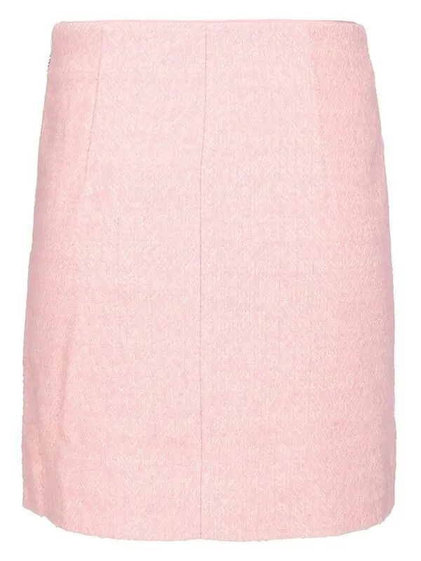 ROTATE BY BIRGER CHRISTENSEN Bouclé Miniskirt - Multicolor
