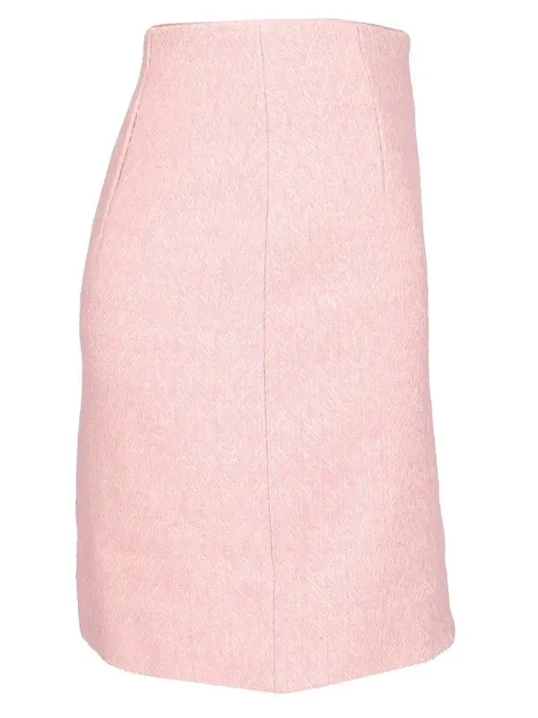ROTATE BY BIRGER CHRISTENSEN Bouclé Miniskirt - Multicolor