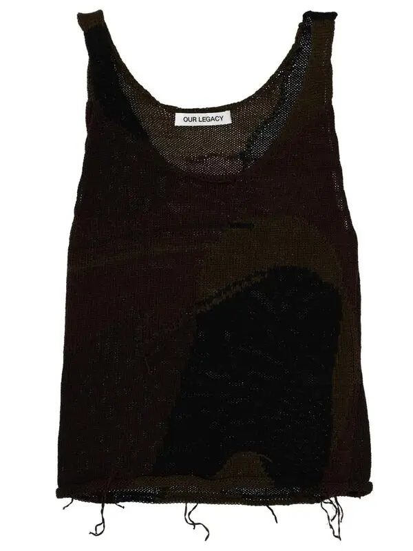 Our Legacy Solo Tank Top - Brown