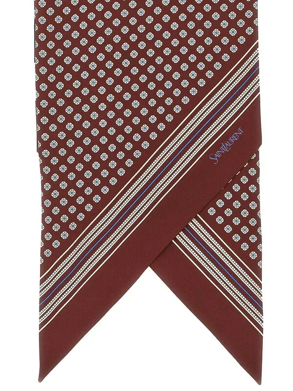 Saint Laurent Lavallière Scarf