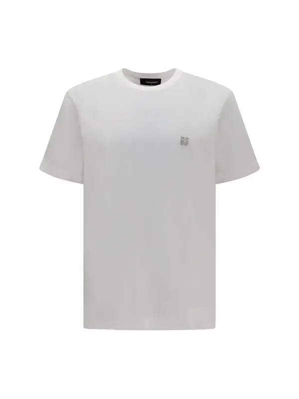 Dsquared2 Metal Cotton T-shirt - White