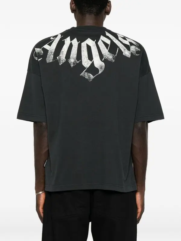 Palm Angels Logo Cototn T-shirt