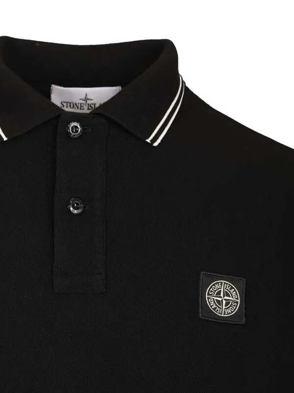 Stone Island Long-sleeved Polo Shirt