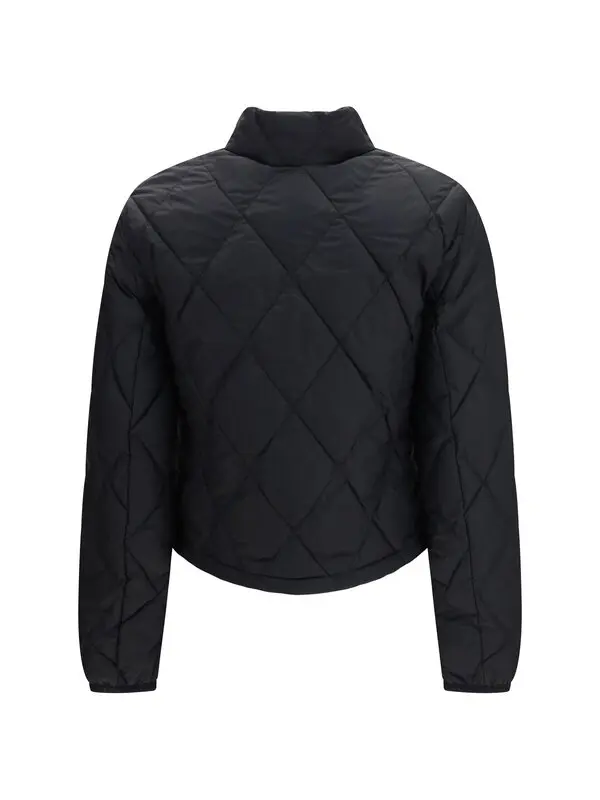 Burberry Bramford Quilted Nylon Jacket With Check Tape