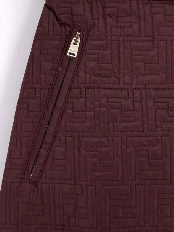 Fendi Quilted Nylon Mini Skirt - Multicolor