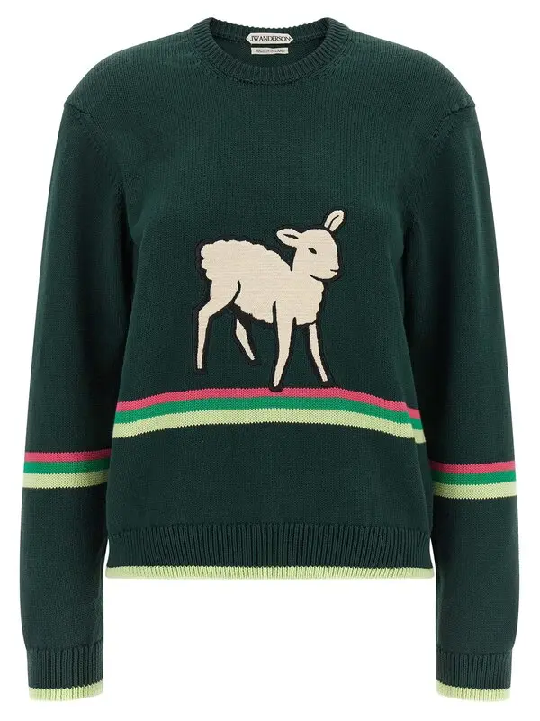 JW Anderson Sheep Sweater - Green