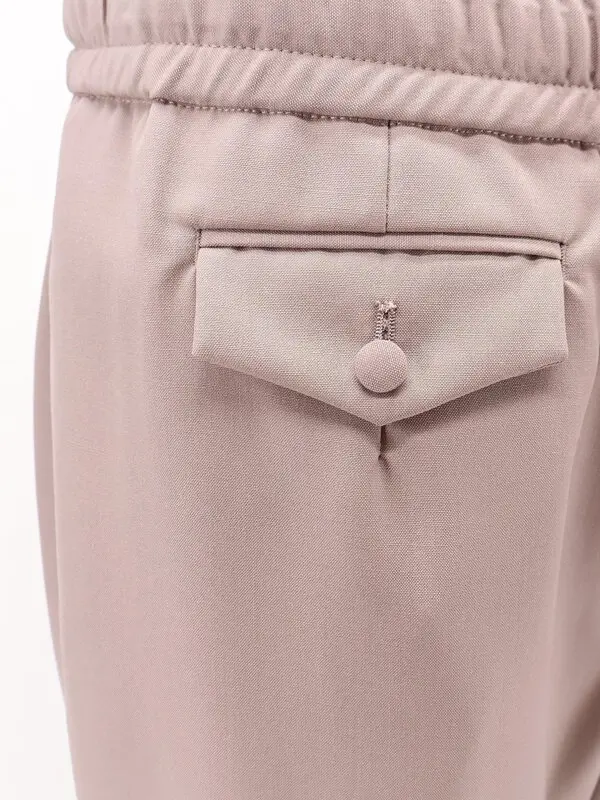 Dolce & Gabbana Virgin Wool Trousers - Multicolor