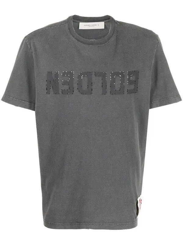 GOLDEN GOOSE Distressed T-shirt