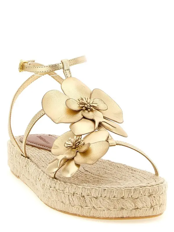 Zimmermann Orchid Sandals - Gold