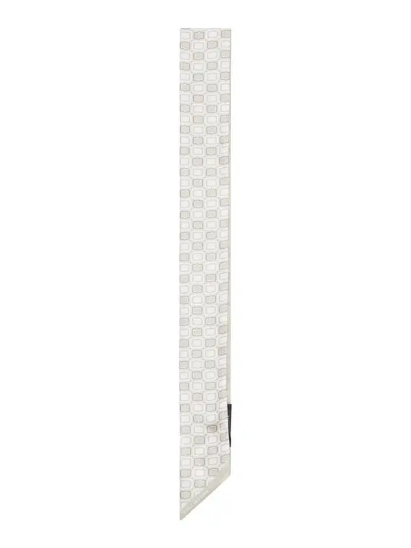 Tagliatore Scarf With Geometric Print - Multicolor