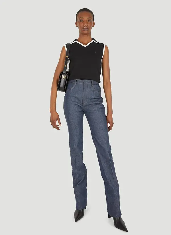 Saint Laurent Straight-leg Denim Jeans