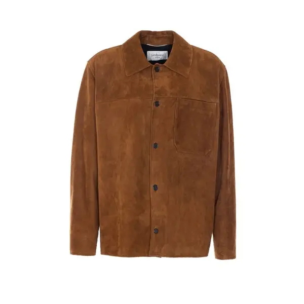 Saint Laurent Suede Overshirt